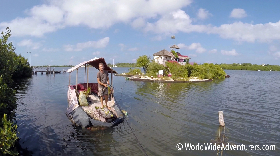 Plastic Bottle Floating Island, Mexico – Richart Sowa Story ...